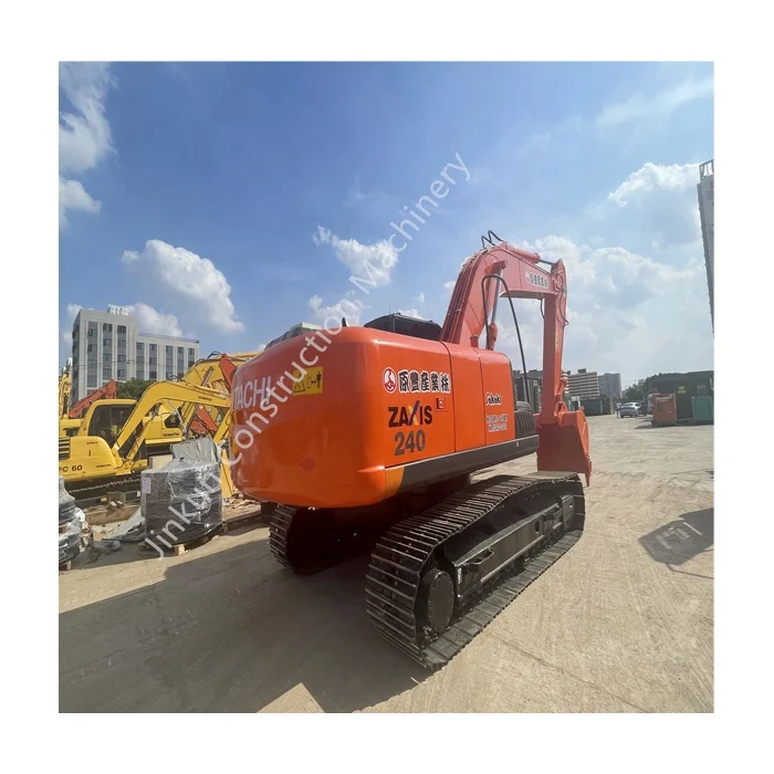 24 Ton Used Hitachi 240 Excavator Second Hand Zaxis240 Zx240 Crawler ...