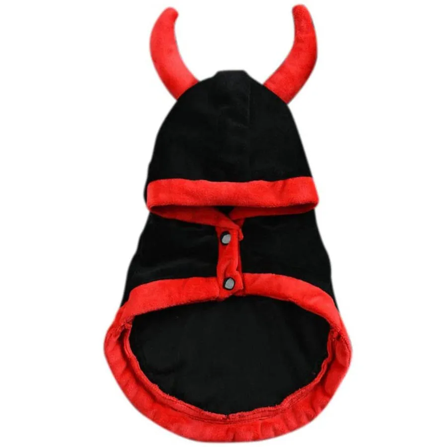 C730 Humanized Design Dog Halloween Devil Clothes Pet Cosplay Outfits ...