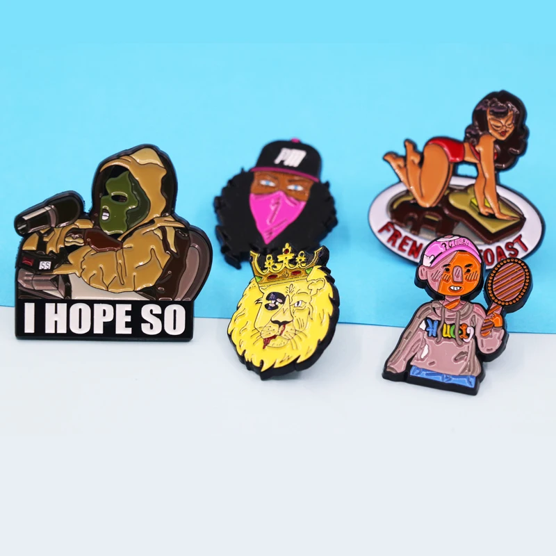 Customized Color Personalized Super Sexy Pin Design Hard Gold Enamel ...