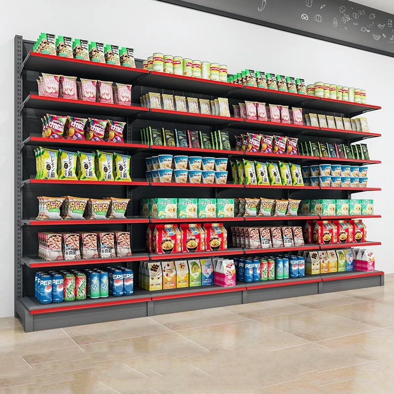 Custom Supermarket Shelves for Store Shelf Display Gondola Shelving ...