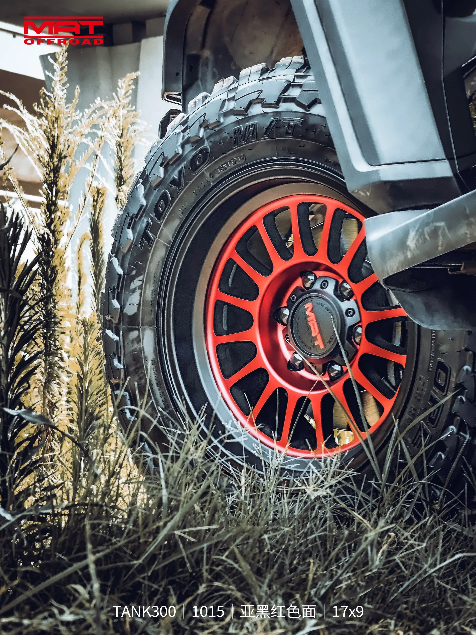 17inch Alloy Rims with Multi Spokes for TANK 300 Car Wheels