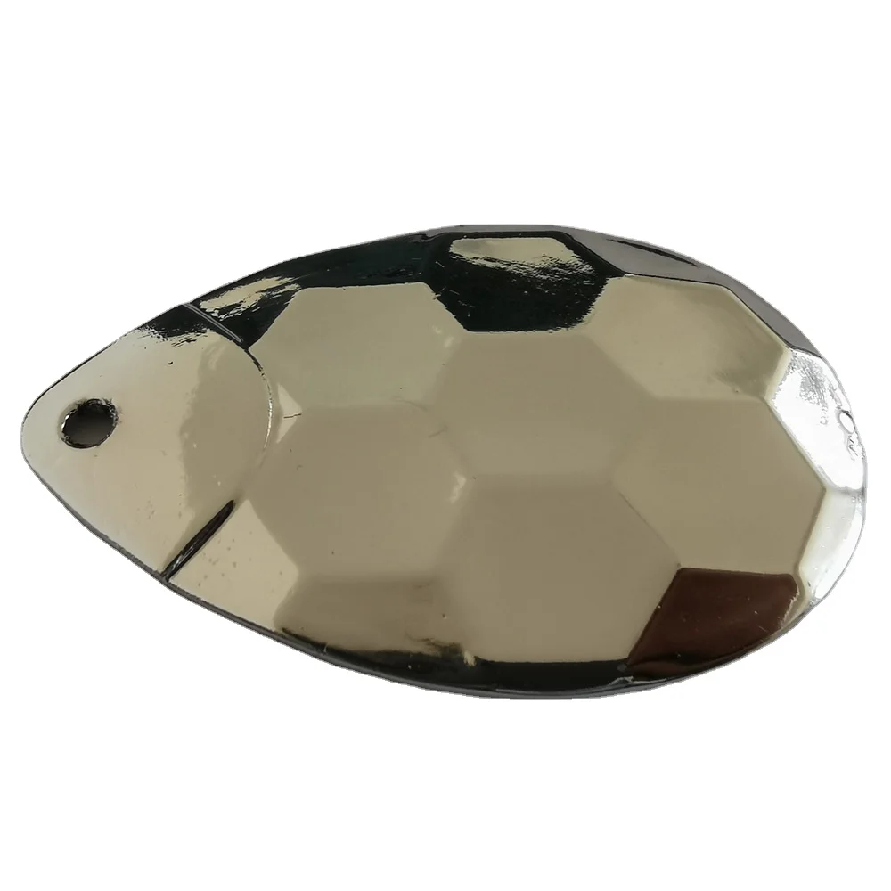 Chrome Plated Smooth Colorado clear Polymer Spinner Blades| Alibaba.com