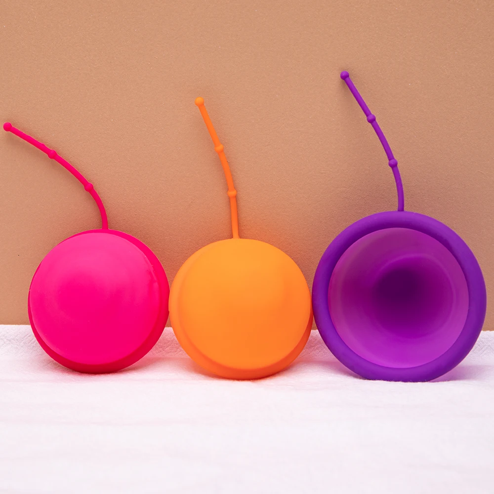 Menstrual Supplier Reusable Female Menstrual Disc Silicone Copas ...