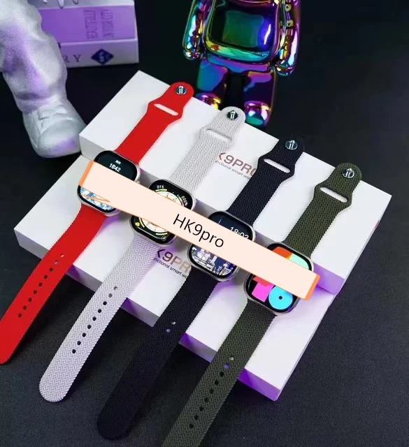 Amoled Screen Hk9 Pro Smartwatch Compass Relogio Montre Reloj ...