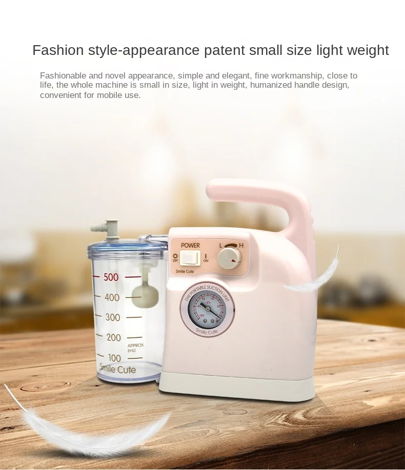 Portable Adjustable Negative Pressure Suction Machine Sputum Suction ...