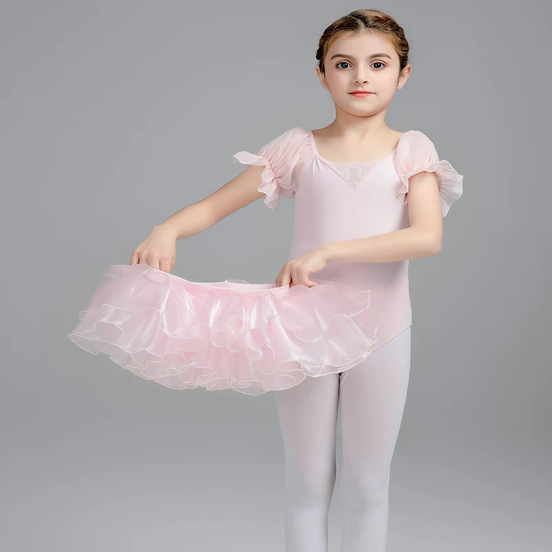 Cheap High Quality Girls Pink Ballet Dress Pink TUTU Skirt