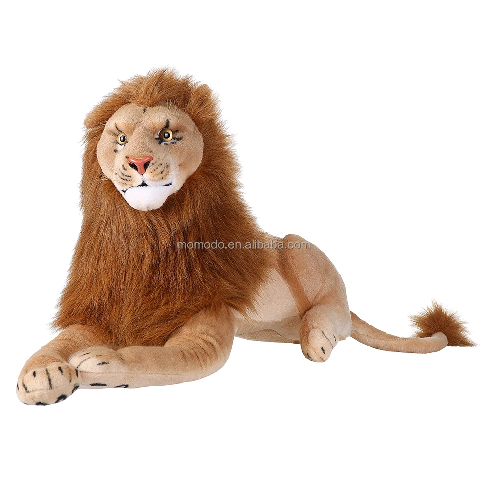 Large Stuff Life Size Safari Animal Props - Lion Toys