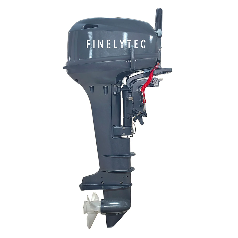 6B4 outboard motor inflatable boat engine for sea water long shaft boat ...