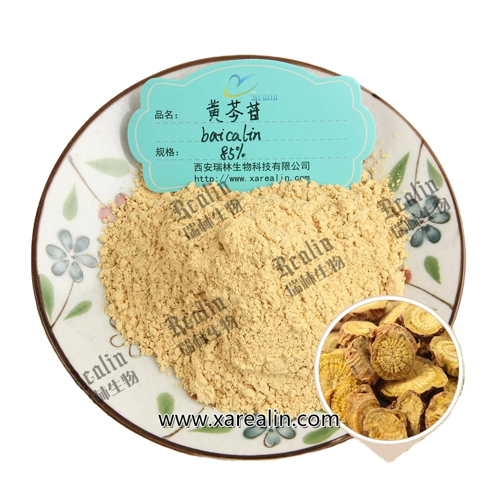 Factory Supply Herbal Extract Powder 85% 98% Scutellaria Baicalensis ...