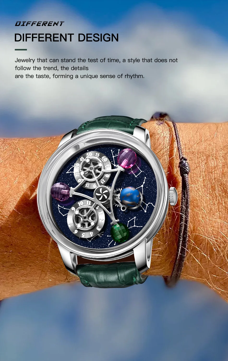 Pindu 6573 Luxury Men's Watch - Fashion, Business, Waterproof