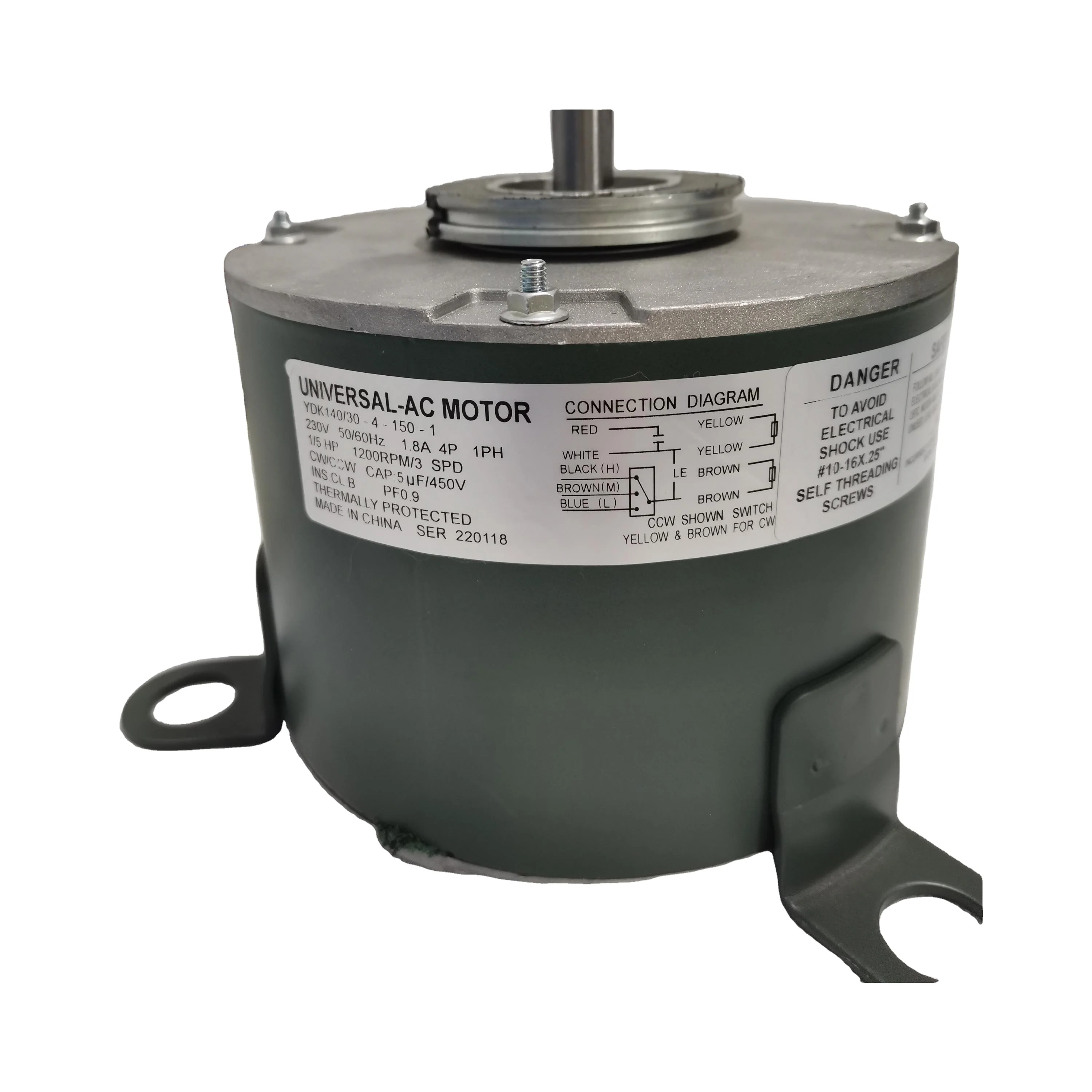 Electric Ac Motor 1hp 2hp 3hp 4hp 5hp 7 5hp 10hp Green Blue Customized ...