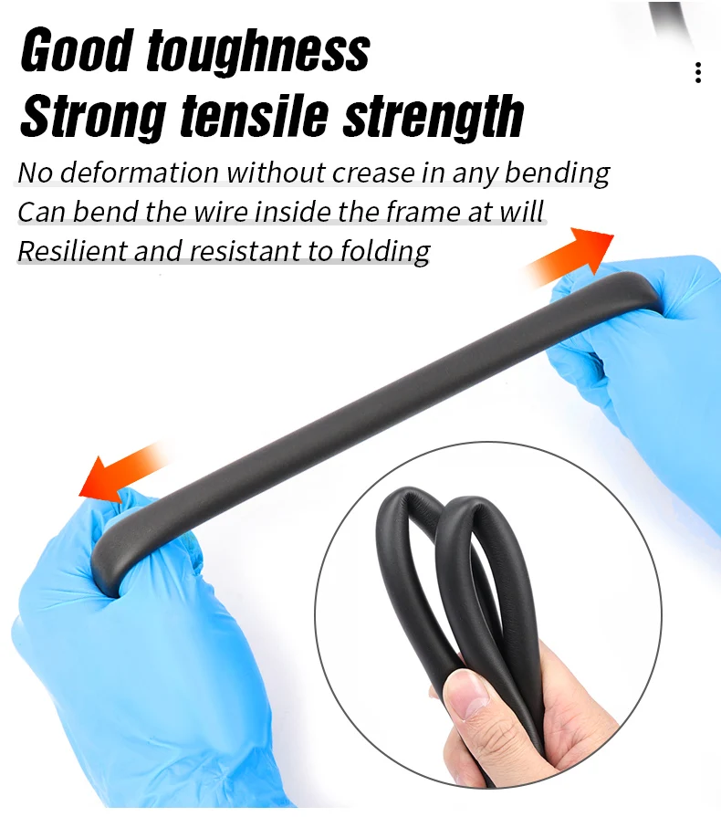 Lebycle Bicycle Parts Anti-Rattling & Noise-Reducing Sponge Tubes ...