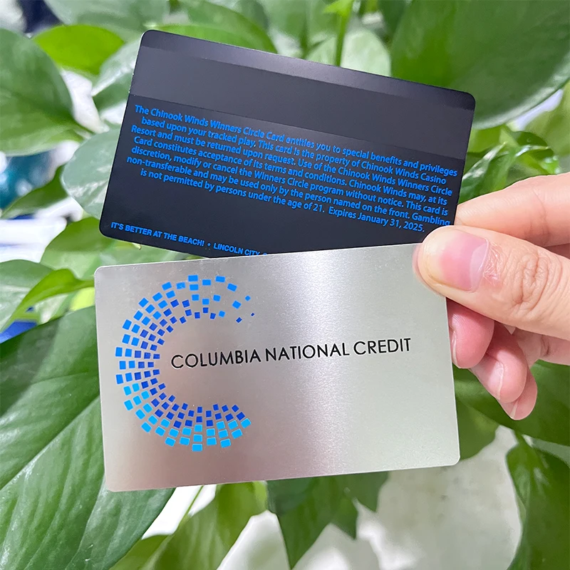 Metal business card oem gold plated metal business card stainless steel ...