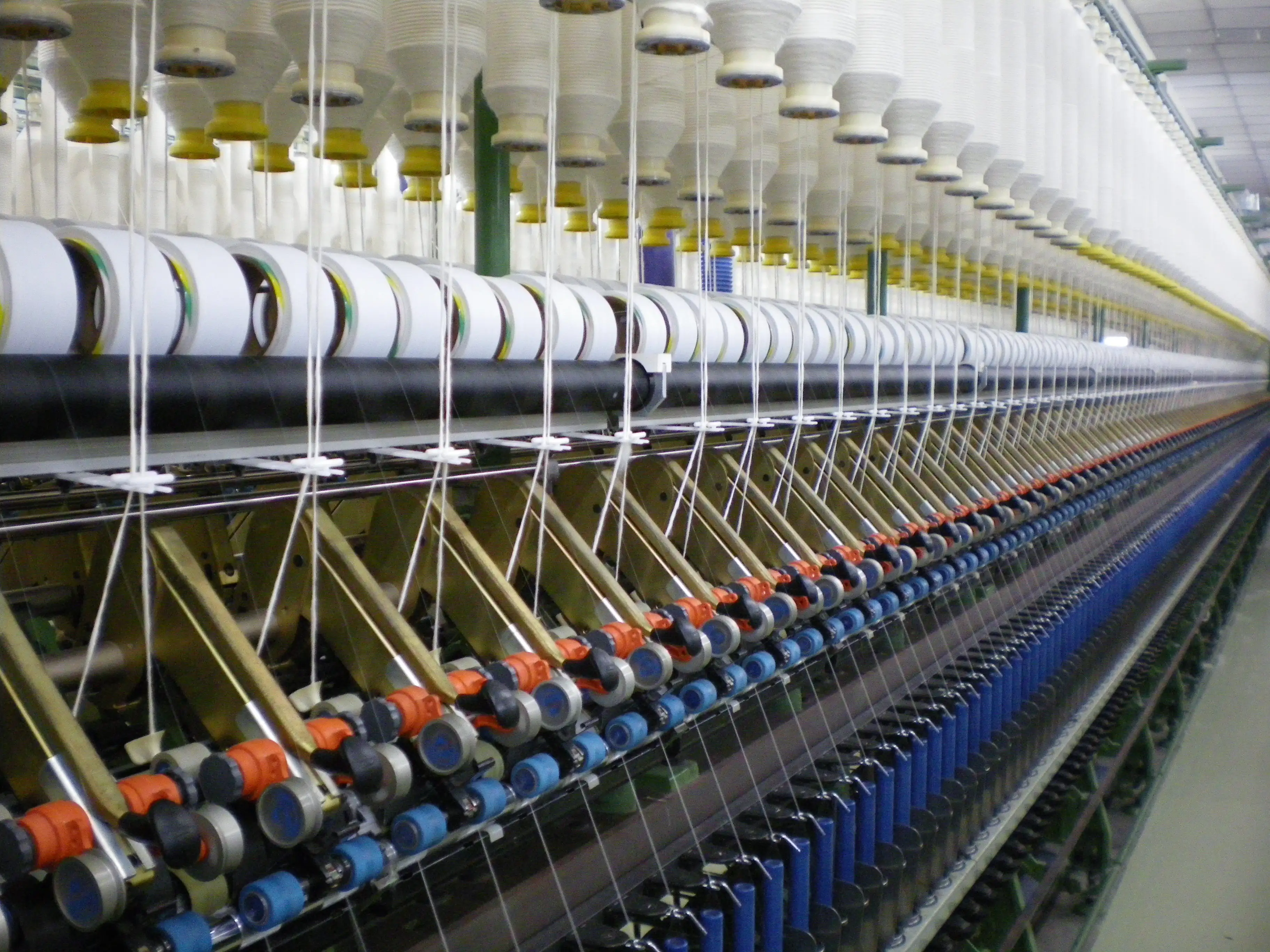 New Easy-To-Operate Double-Filament Core-Spun Yarn Device Zinser ...