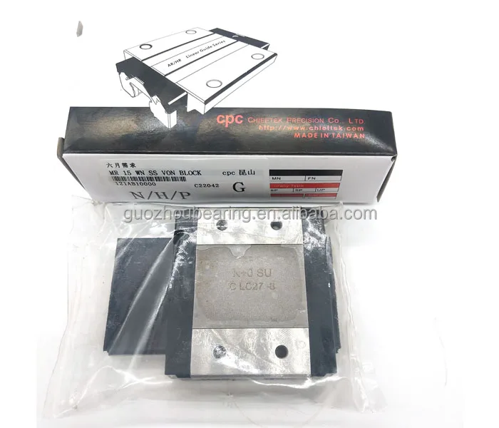 원래 대만 CPC 소형 선형 가이드 블록 MR15WN MR15WL| Alibaba.com