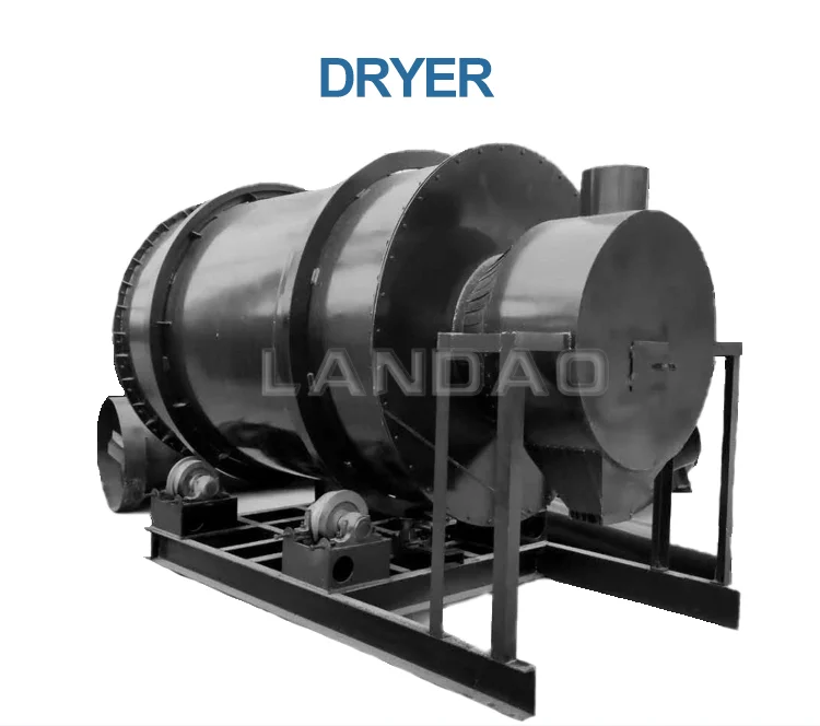 Small Rotary Drum Dryer Grit Drying Machine Garnet Sand Drying ...