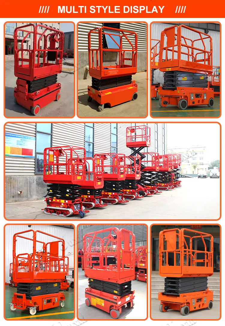 Mini Small Full Electric Self Propelled Hydraulic Scissor Lift with CE ...