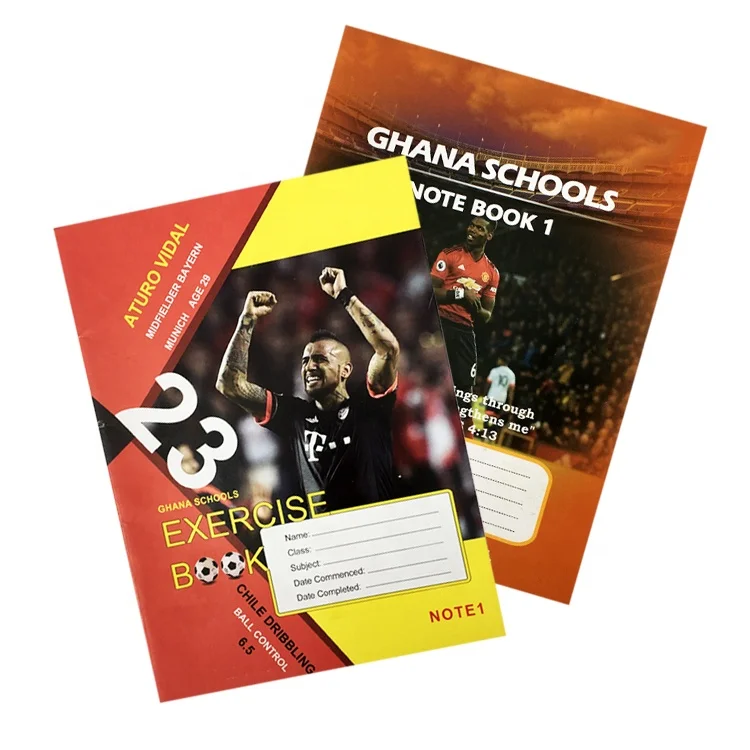 18x24cm Bond Papers Exercise Notebook For School Ghana School Note 1 ...