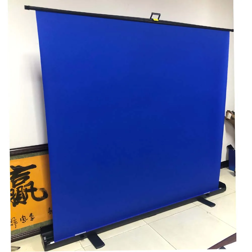 Blue Background Portable Pull up Backdrop for Studio