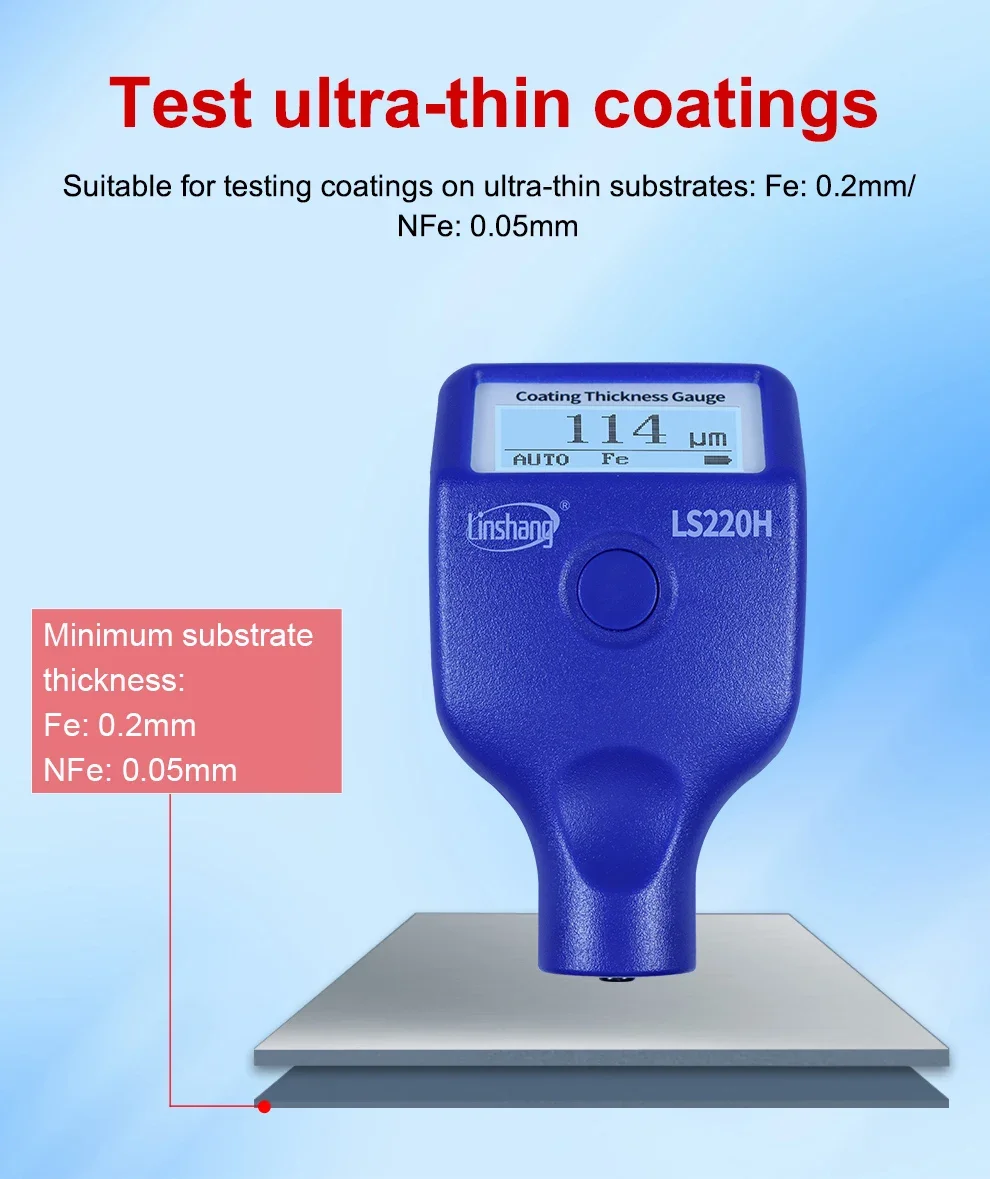 Customized LS220H Digital Integral DFT Gauge for Paint Coating ...