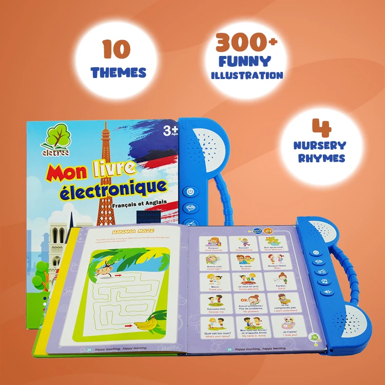 Ebook Learning Kids Bilingual French And English Electronic Talking ...