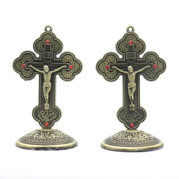 Metal Cross Crucifix Catholic Christian Bitter Catholic Jesus Eastern ...