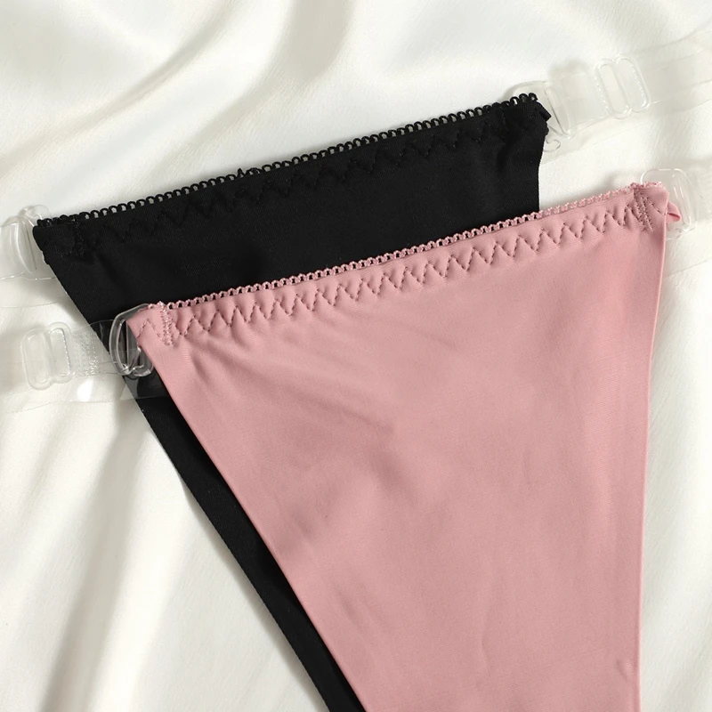 Fashion Wholesale Micro Ladies Thong Thin Transparent String Underpants ...