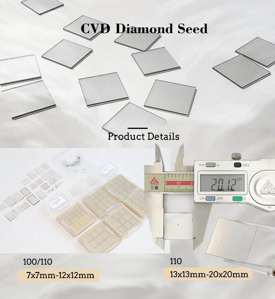 2 Inch Lab Grown Diamond Wafers - High Quality & Versatility