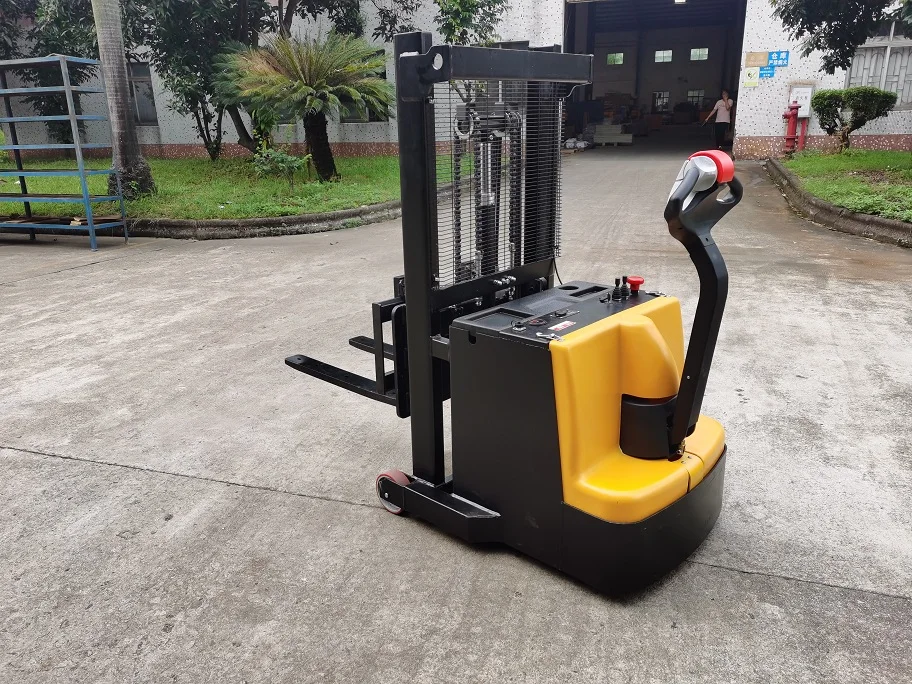 Veshai Fully Powered Counter-balanced Pallet Stacker Truck With Side ...