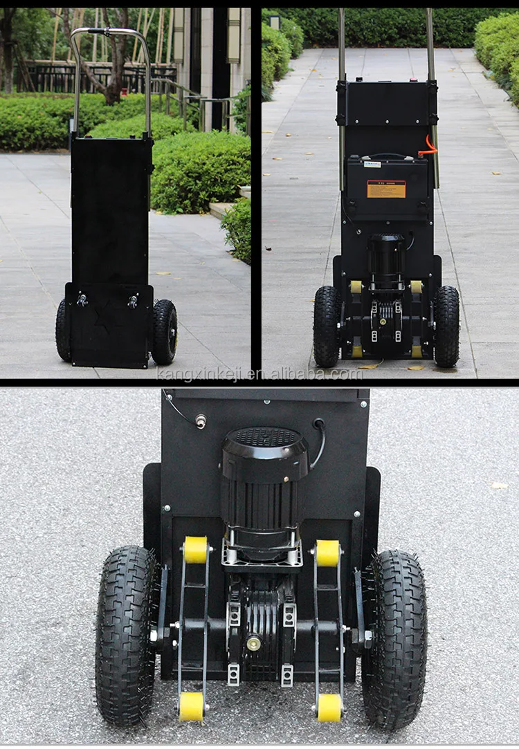Battery Operated Motorized Stair Climber Dolly - Electric Cargo Cart ...