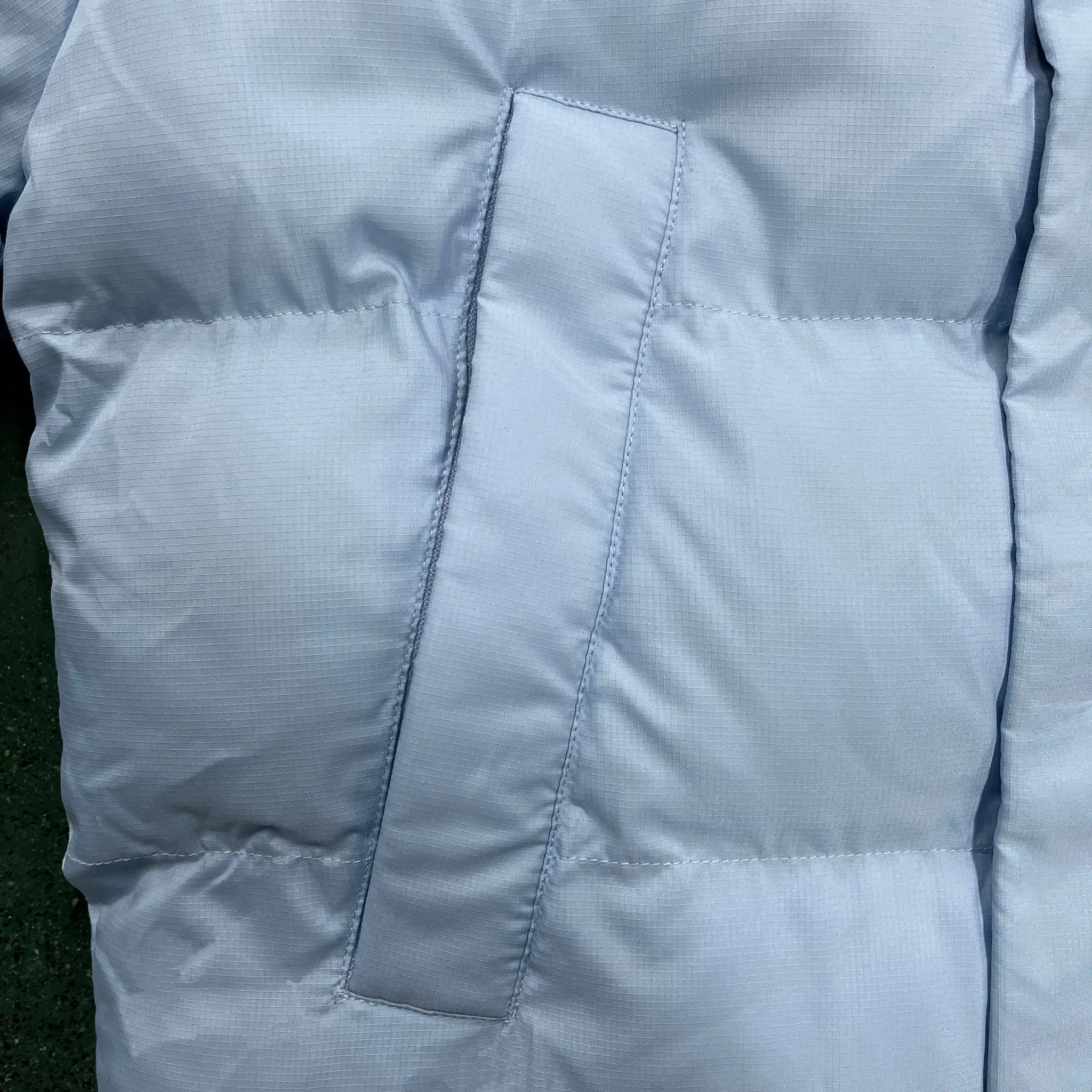 Trapstar London Decoded Hooded Puffer 2.0 - Ice Blue Jacket Men Top ...