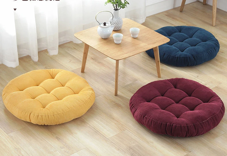 Bohemian Soft Round Chair Pad - Durable & Stylish Cushion