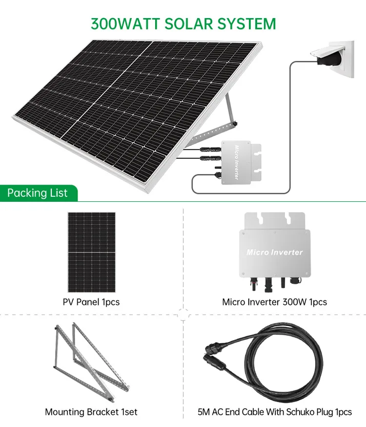 600w Germany Balcony Solar System Solar Mounting System Balcony Solar Energy System 600 Watt ...