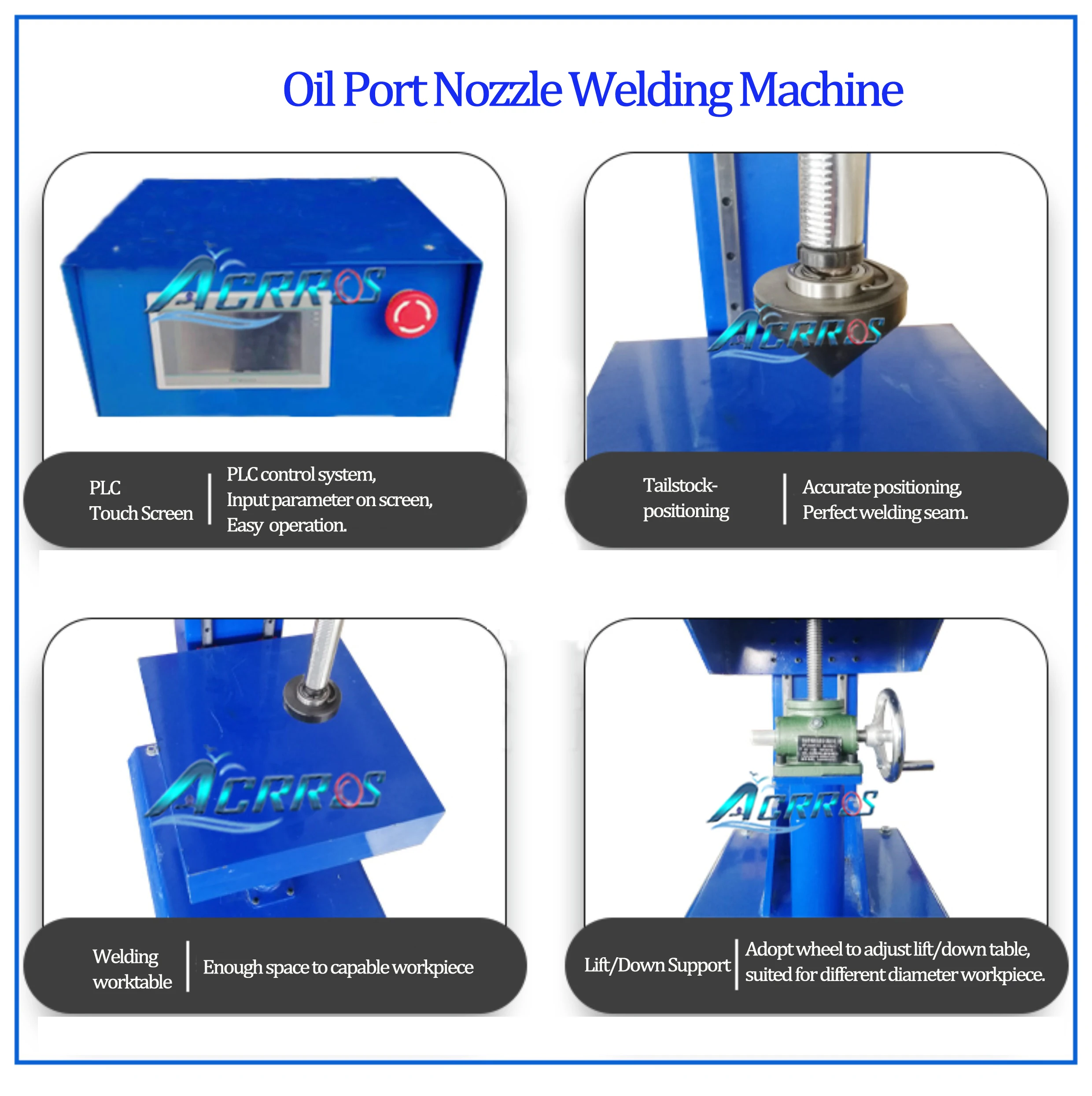 Oil Cylinder Welding Special Rotary Gun Automatic Welding Cnc Control ...