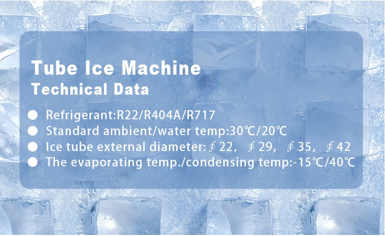 Tube Ice Maker Machine 1T 2 Ton 5 10 15 20 25 30 Tons Automatic Tube ...