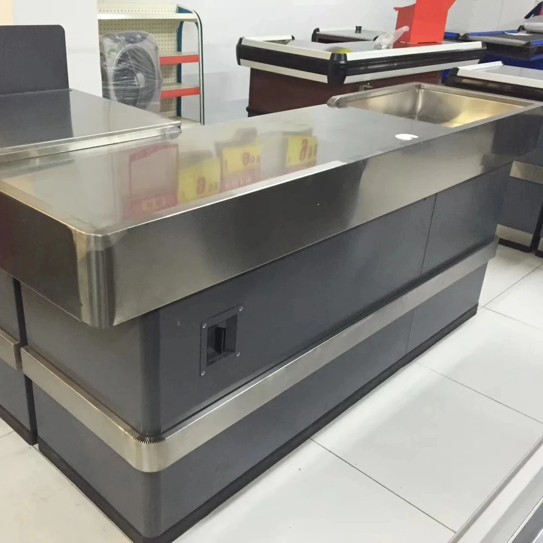 New Design Cashier Checkout Supermarket Cash Tray Metal Checkout ...