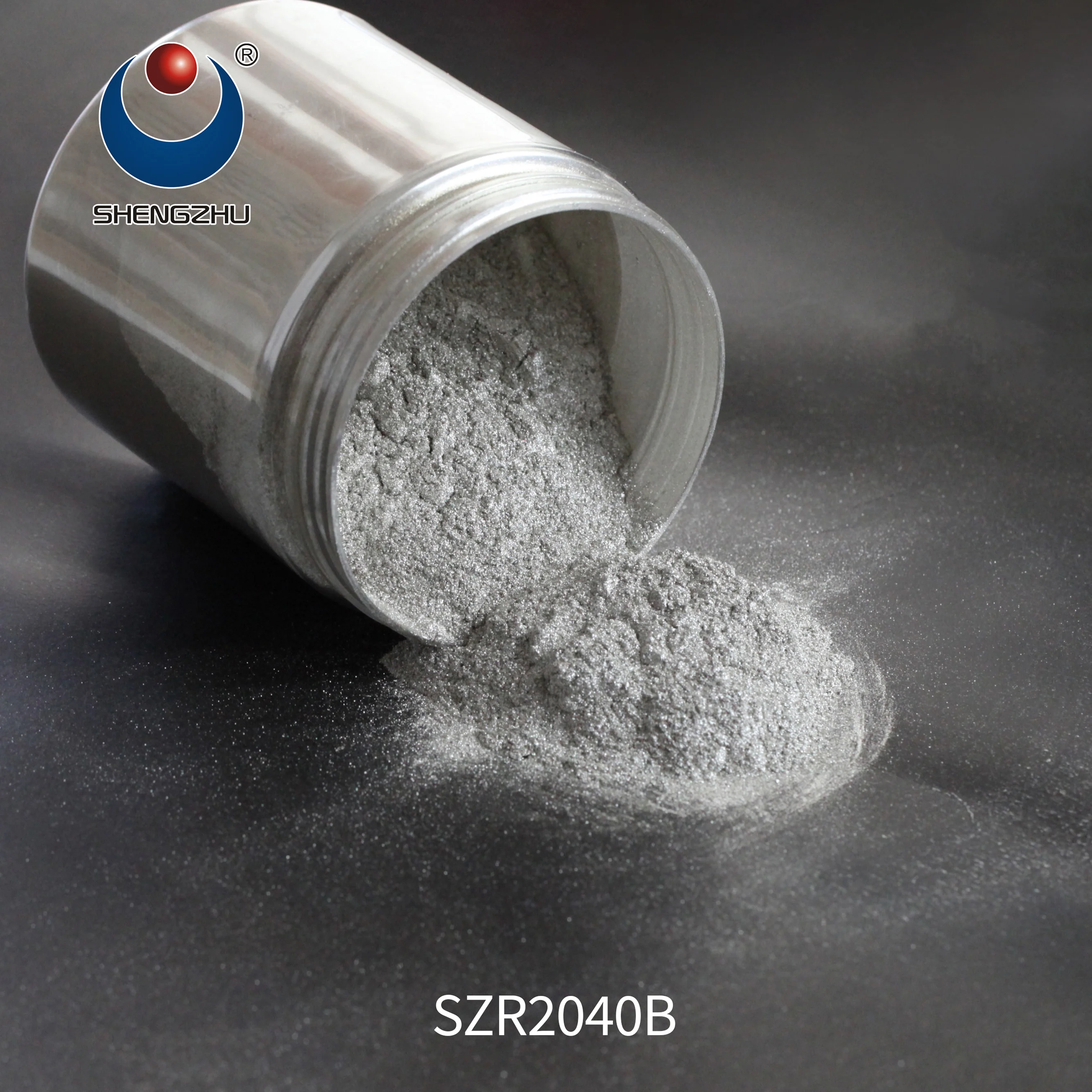 SZR2030 Diamond Pure Silver Pigment Series Borosilicate Glass Powder