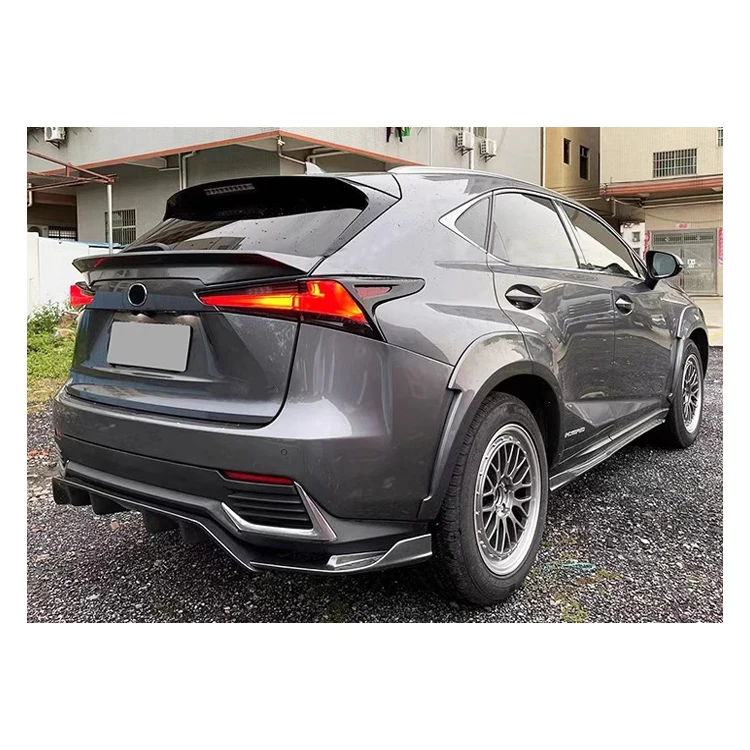 2018-2021 Lexus NX200 300h Modified ART Carbon Fiber Three Segment Rear ...