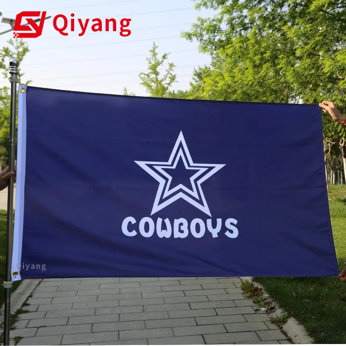 Hot Sell Custom 3x5ft Nfl Flags Team Cowboys Football Flag With Many ...