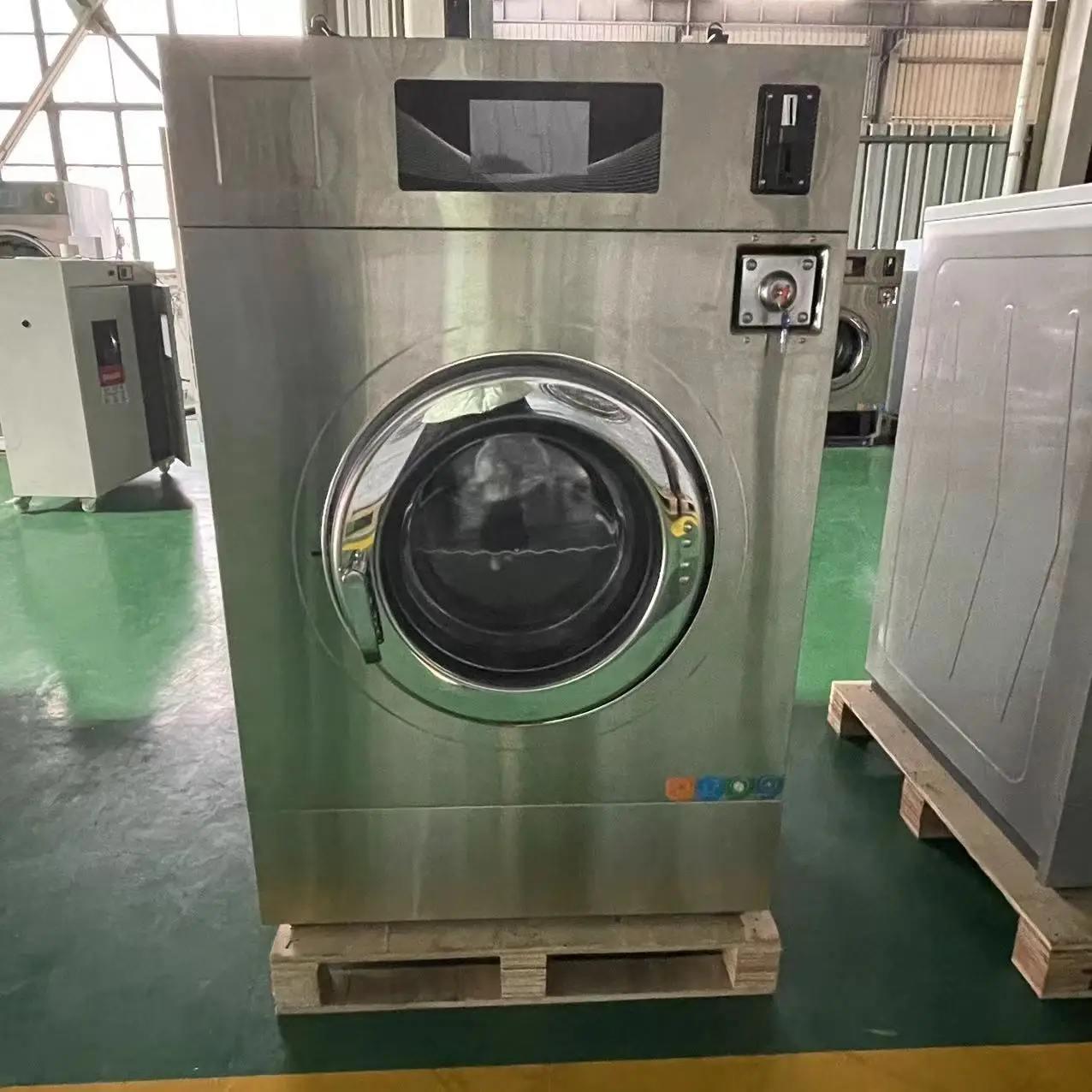 Washer Extractor Hard Mount Industrial Laundry Machine Coin Operated ...