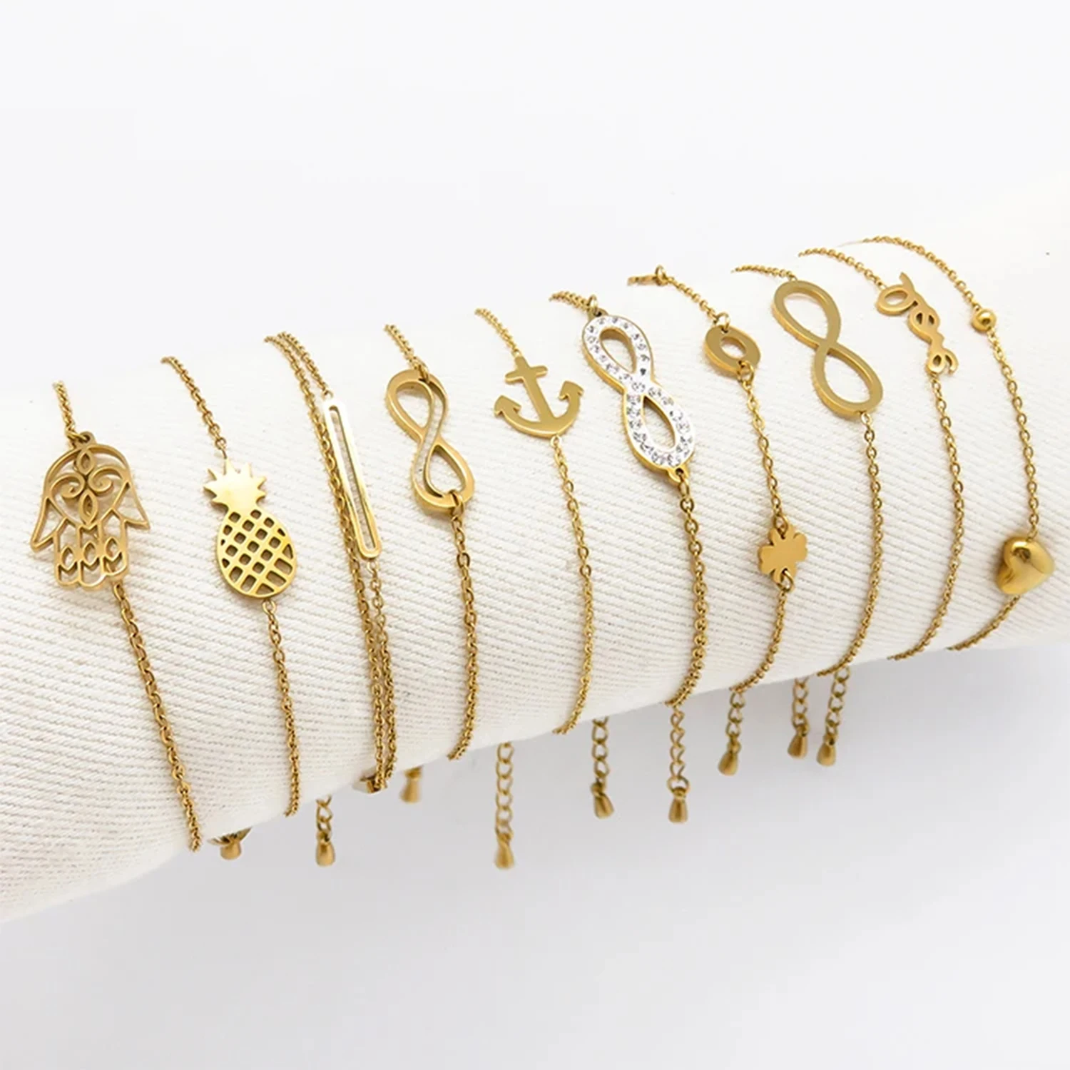 Oem Odm 18k Gold Plated Copper Couple Women Full Diamond Zirconia Nail ...