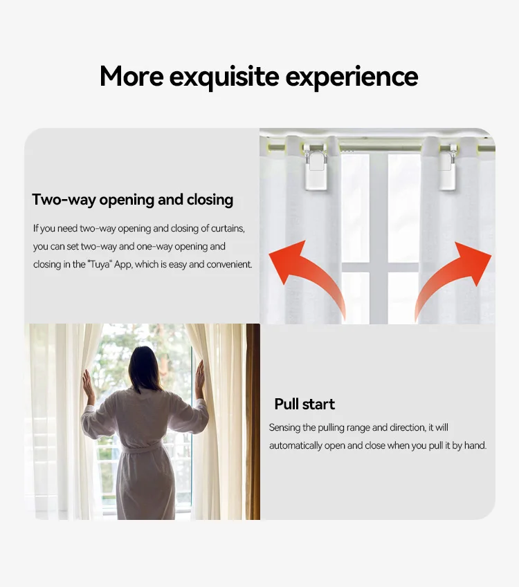 Timing Switch Smart Curtain Robot Multi-functions Home Curtain Bot For ...