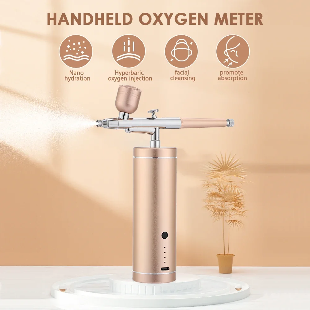 Alibaba.com: Nano Spray Oxygen Injector Airbrush High Pressure Mist ...