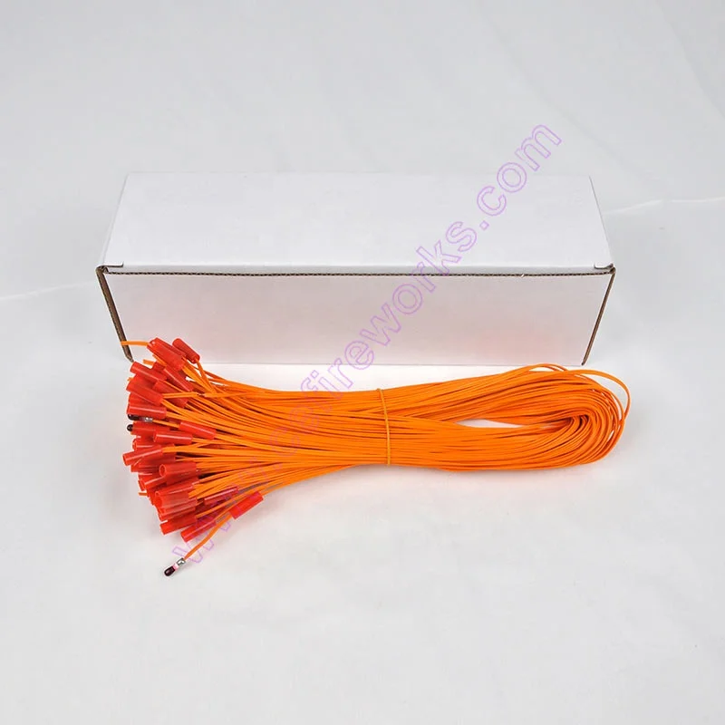 Electrical Ematch Pyrotechnic Copper Wire 0.3m To 5m Fireworks Igniter ...