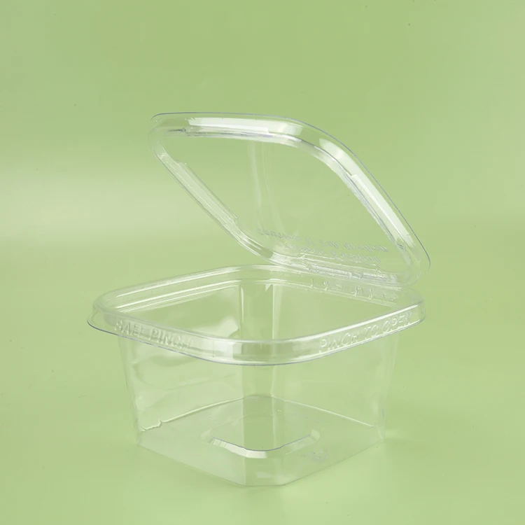 Wholesale Transparent Plastic Boxes Food Storage Container Clear Salad ...