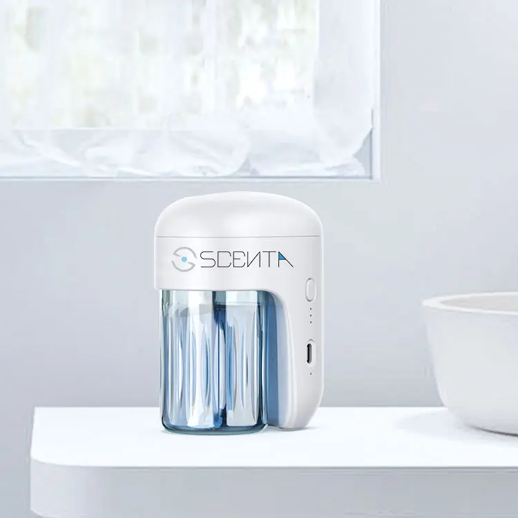 SCENTA A813 Nebulizer Rechargeable Home Scent Diffuser Battery Operated ...