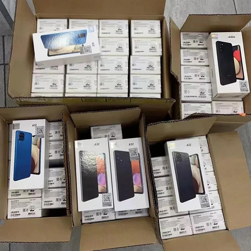 Wholesale Unlocked Phones Celulares For Samsung A32 Original Android Smartphone A12 A13 A14 A20 ...
