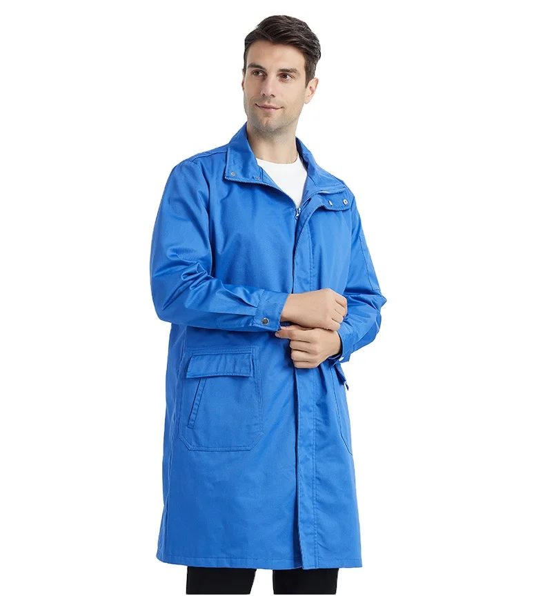 Bata De Laboratorio De Manga Larga Para Hombre,Abrigo Protector Emf ...