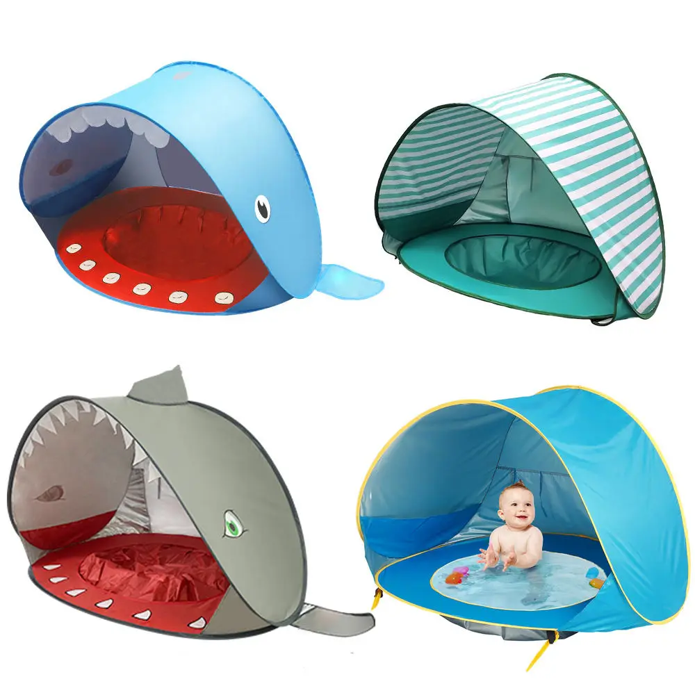 Baby Beach Tent Portable Shade Pool UV Protection Sun Shelter for ...