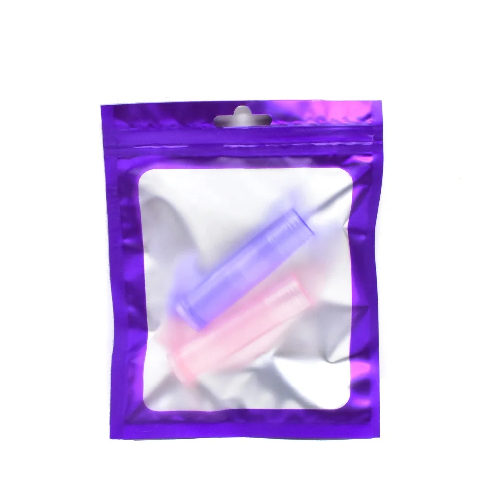 Black Plastic Cookies Biscuits Snacks Bag With Zipper Plastic Self ...